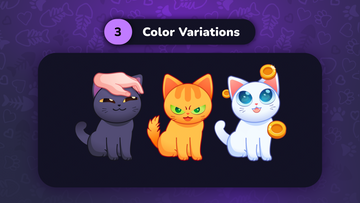 Cat Stream Pet Widget for Twitch & YouTube