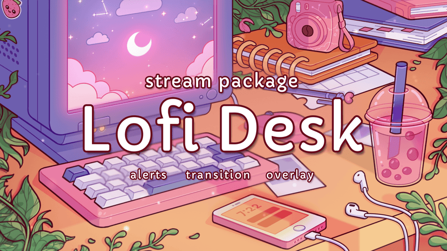 Retro Stream Overlays — Pixel Art & Synthwave | kudos.tv