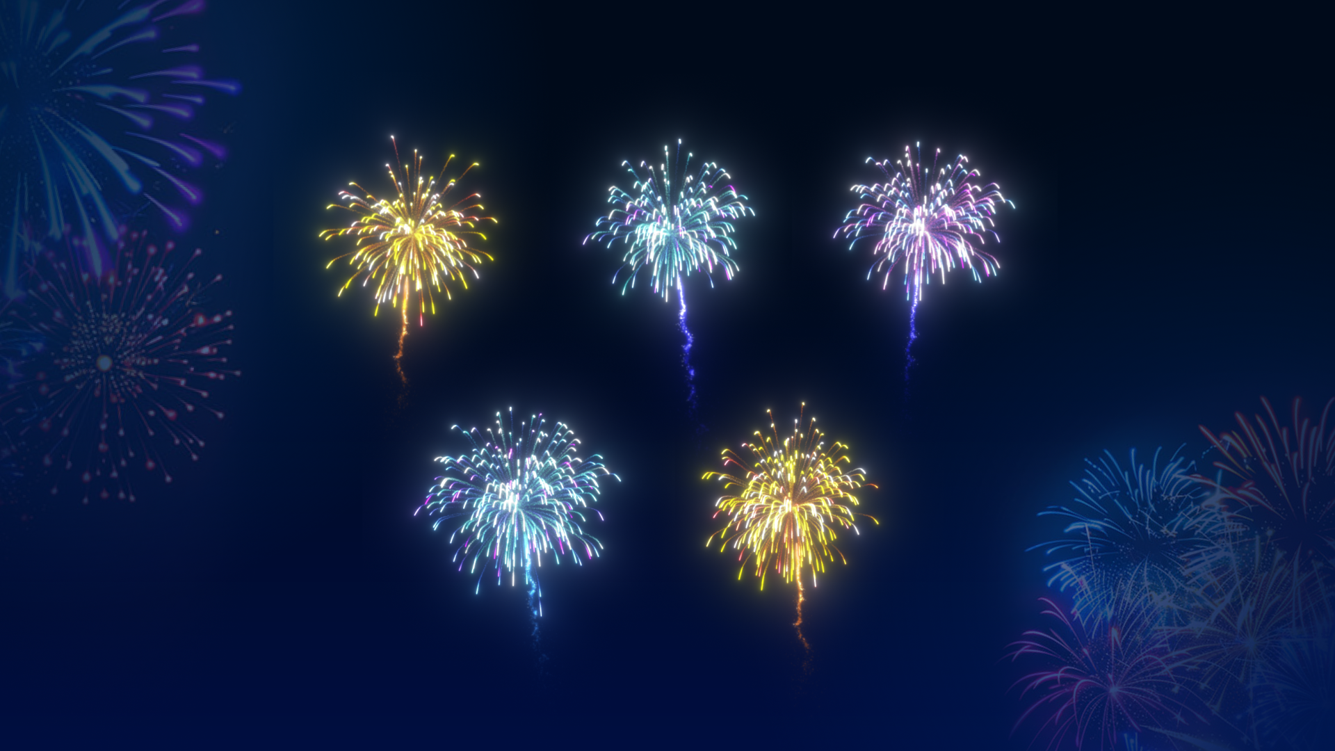 Fireworks Stream Decorations for Streamlabs, StreamElements, and OBS