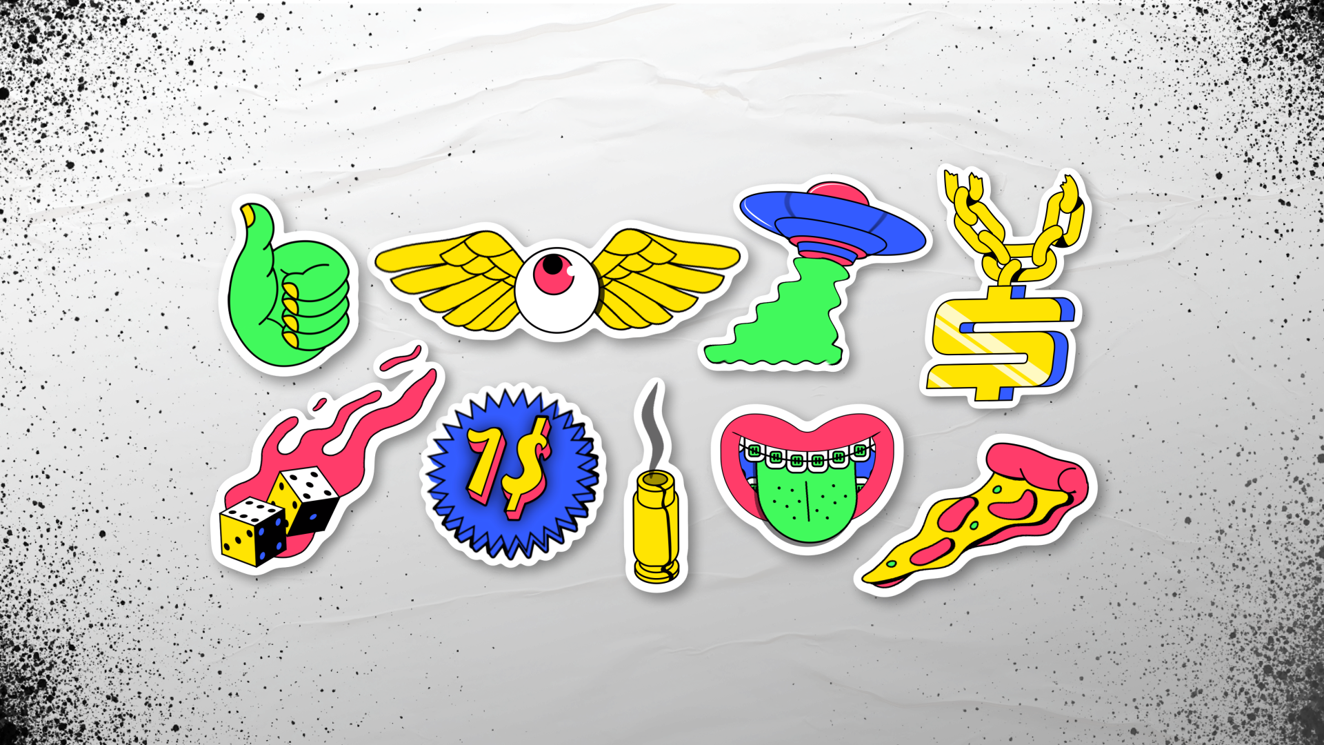 Stickers Stream Decorations for Streamlabs, StreamElements, and OBS