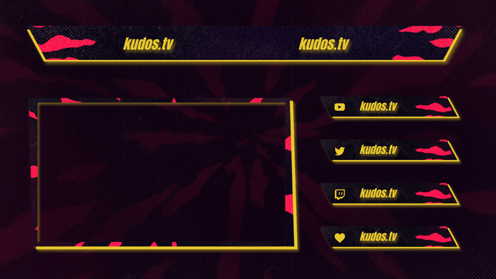 Webcam Overlays & Borders for OBS Studio, Streamlabs & Twitch
