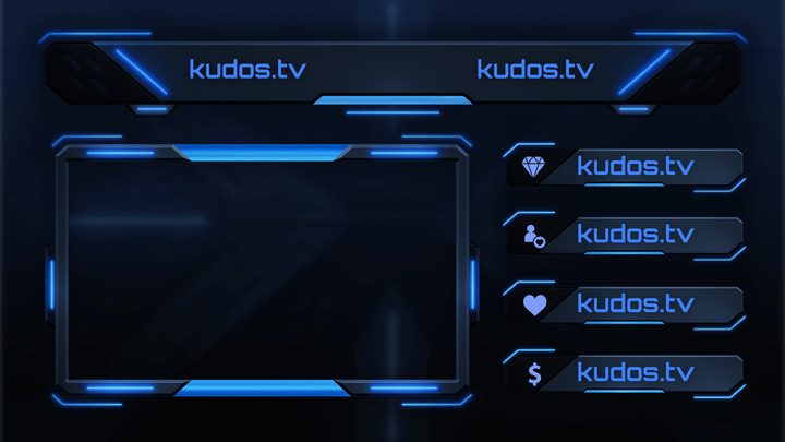 Webcam Overlays & Borders for OBS Studio, Streamlabs & Twitch
