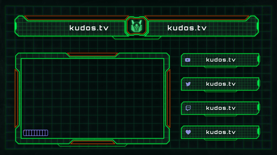 Robot - Twitch Overlay and Alerts Package for OBS Studio